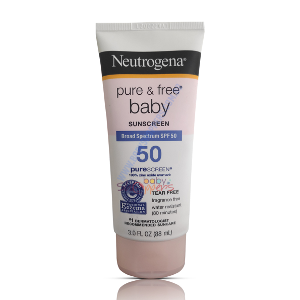 Neutrogena Pure & Free Baby Sunscreen SPF50 88ml - BabyShoppers