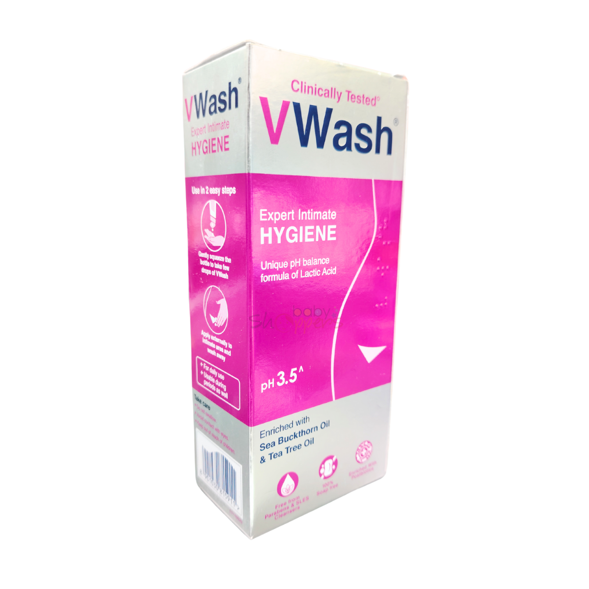VWash Expert Intimate Hygiene Wash 100ml - BabyShoppers