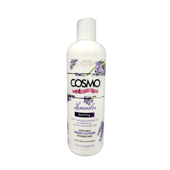 Cosmo Lavender Soothing Perfumed Body Lotion 500ml - BabyShoppers