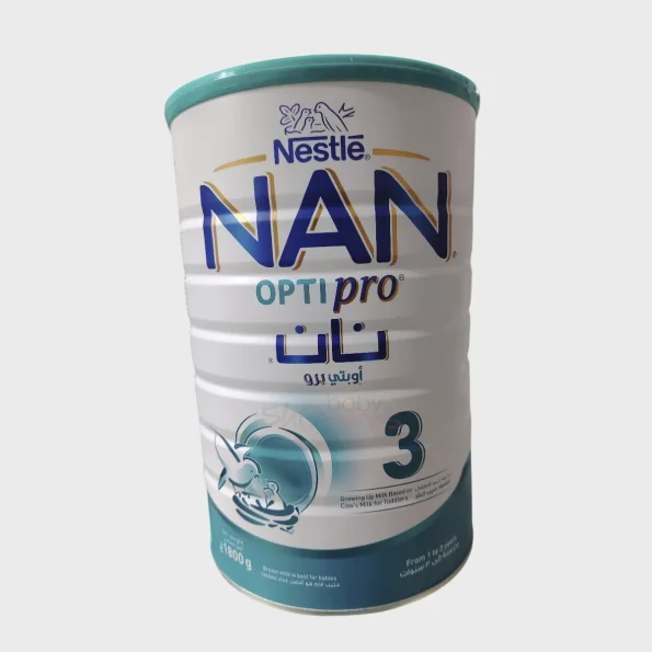 Nestle NAN 3 Opti Pro Growing Up Formula Milk (1–3 Years) 1800g