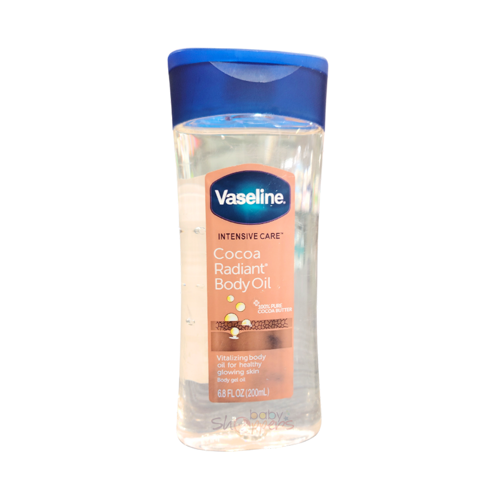 Vaseline Intensive Care Cocoa Radiant Body Oil 200ml - BabyShoppers