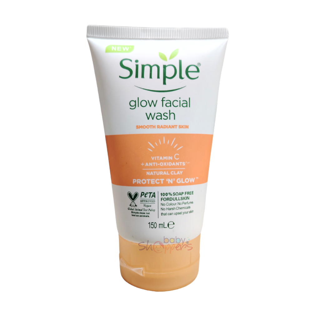 Simple Glow Facial Wash 150ml - BabyShoppers