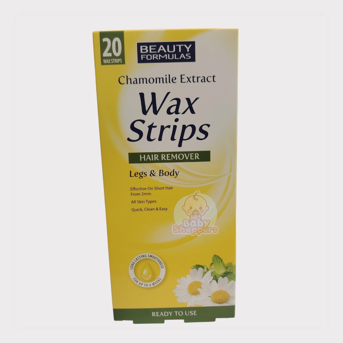 Beauty Formulas Chamomile Extract Hair Remover Legs & Body 20 Wax ...