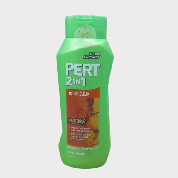 Pert 2 in 1 Active Clean Shampoo + Conditioner 750ml - BabyShoppers
