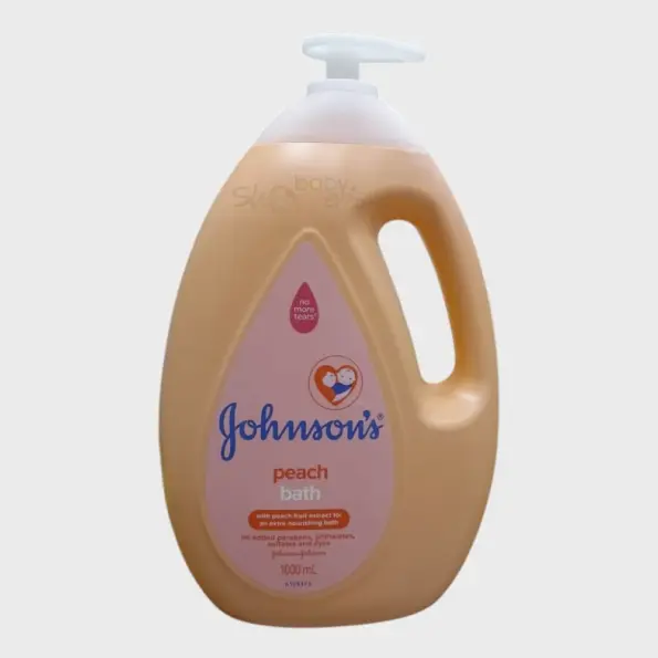 Johnsons Baby Peach bath 1000ml - BabyShoppers