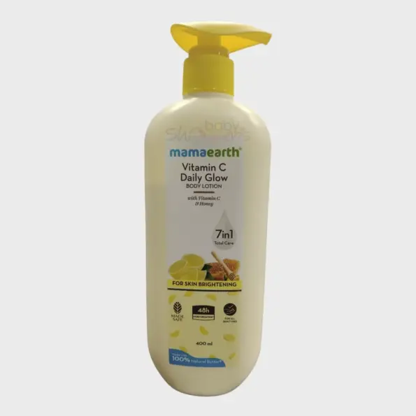 Mamaearth Vitamin C Daily Glow Body Lotion 400ml - BabyShoppers